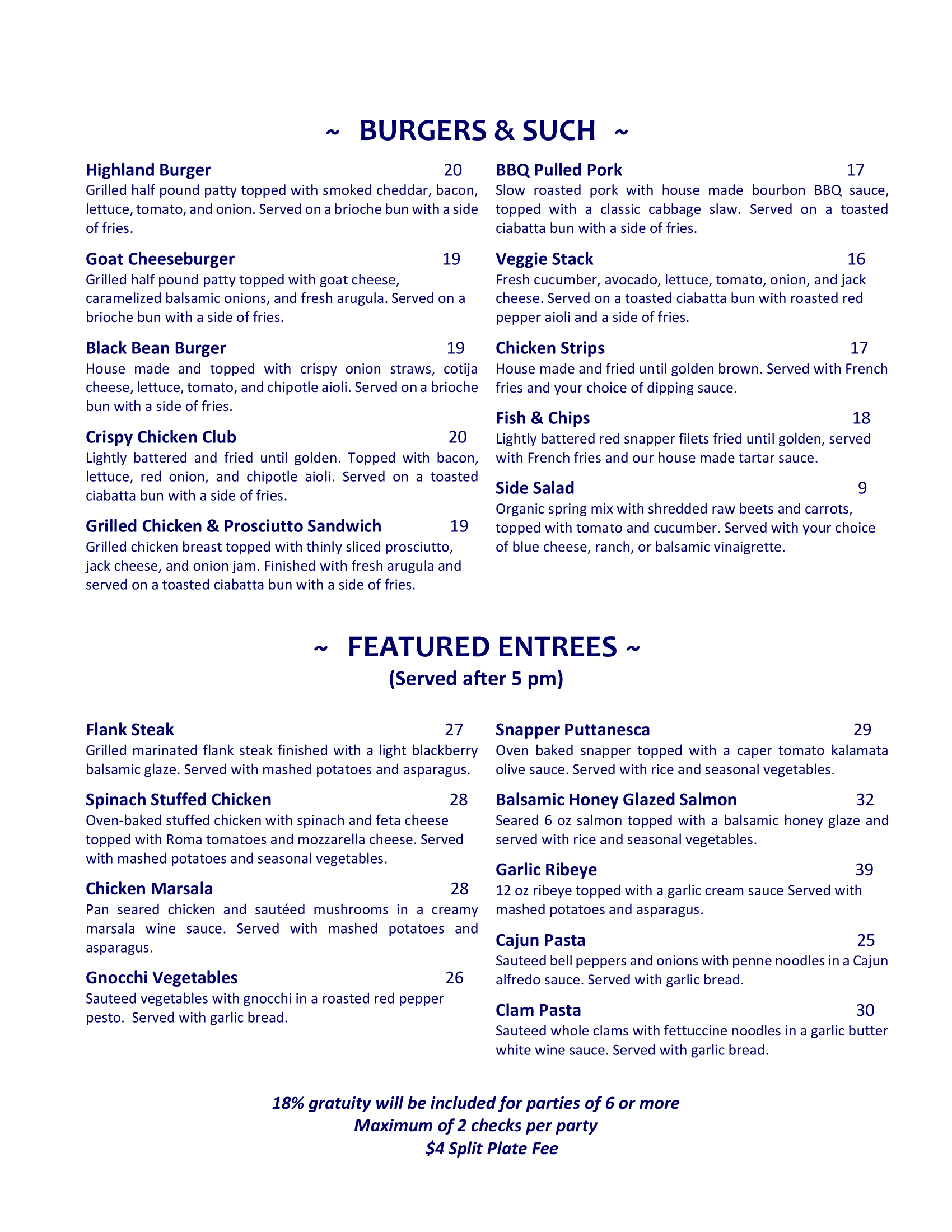 Dining - Mount Shasta Resort